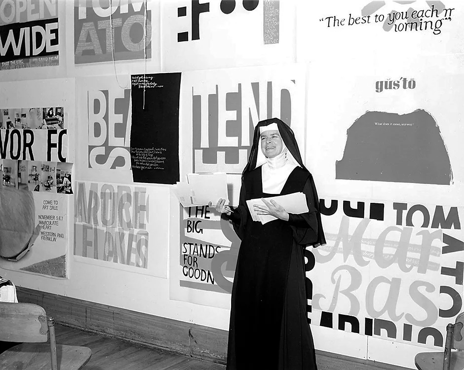 La hermana Corita: artista pop y activista : Blanc!